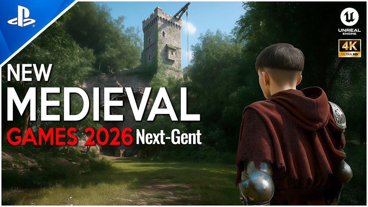 TOP 25 INSANE REALISTIC Medieval Games with NEXT GEN GRAPHICS coming in ...