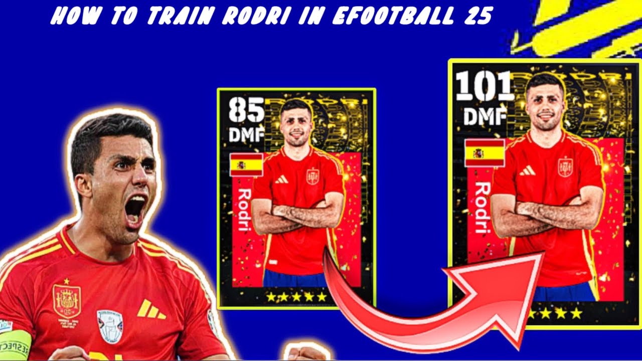 HOW TO TRAIN FREE RODRI IN EFOOTBALL 25 🥵😰 - YouTube