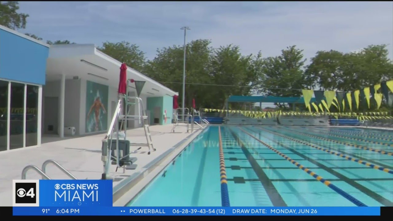 City of Miami opening pool to bring relief from heat - YouTube