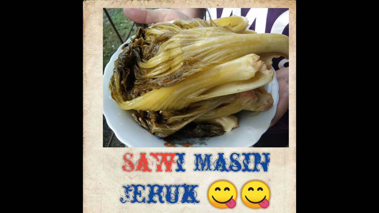 Sawi masin jeruk - YouTube
