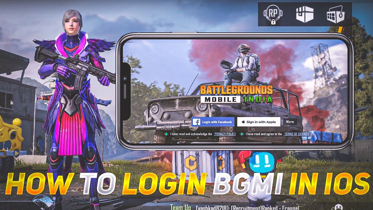 how to login bgmi account in ios | bgmi unbane news - YouTube