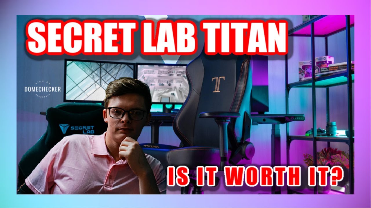 SECRET LAB TITAN: 2 Minute Overview + Features - YouTube