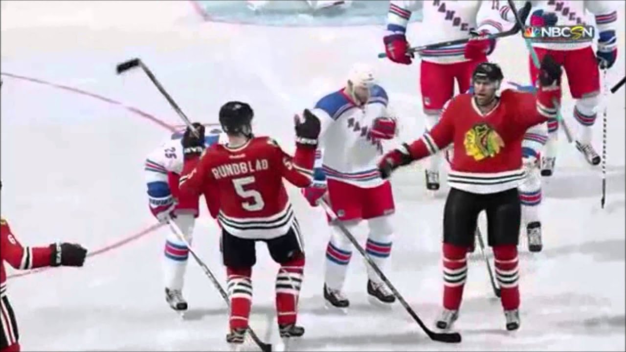 NHL 16 - Chicago Blackhawks Intro + Goal Horn (HD) - YouTube