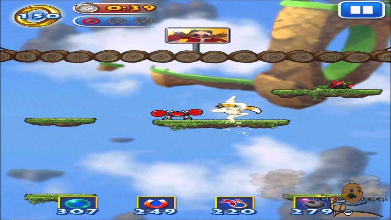Sonic Jump: Tails Gameplay (1080P HD Fullscreen) - YouTube