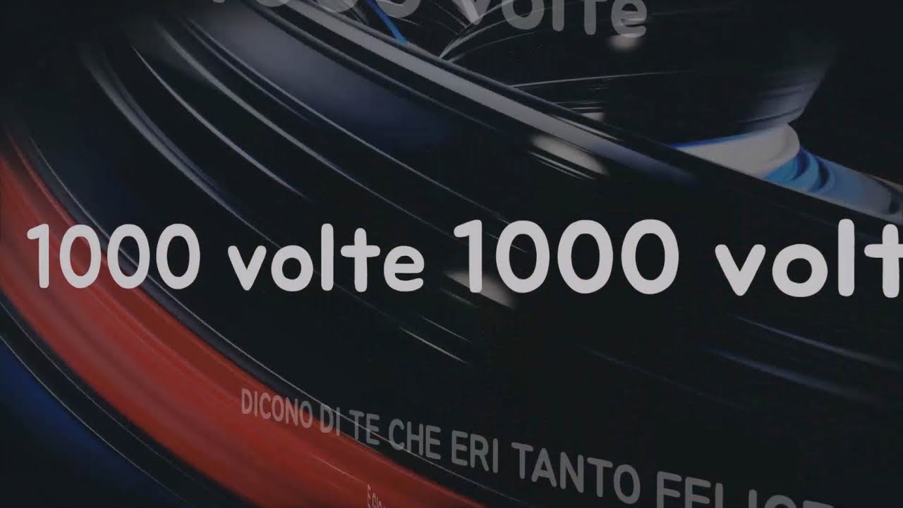 ANDRE - 1000 Volte (Official Lyric Video) - YouTube