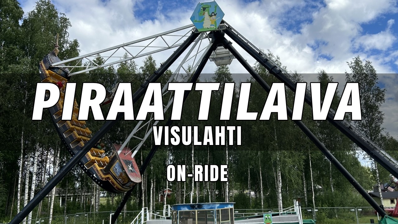 Piraattilaiva on-ride POV - Visulahti - YouTube