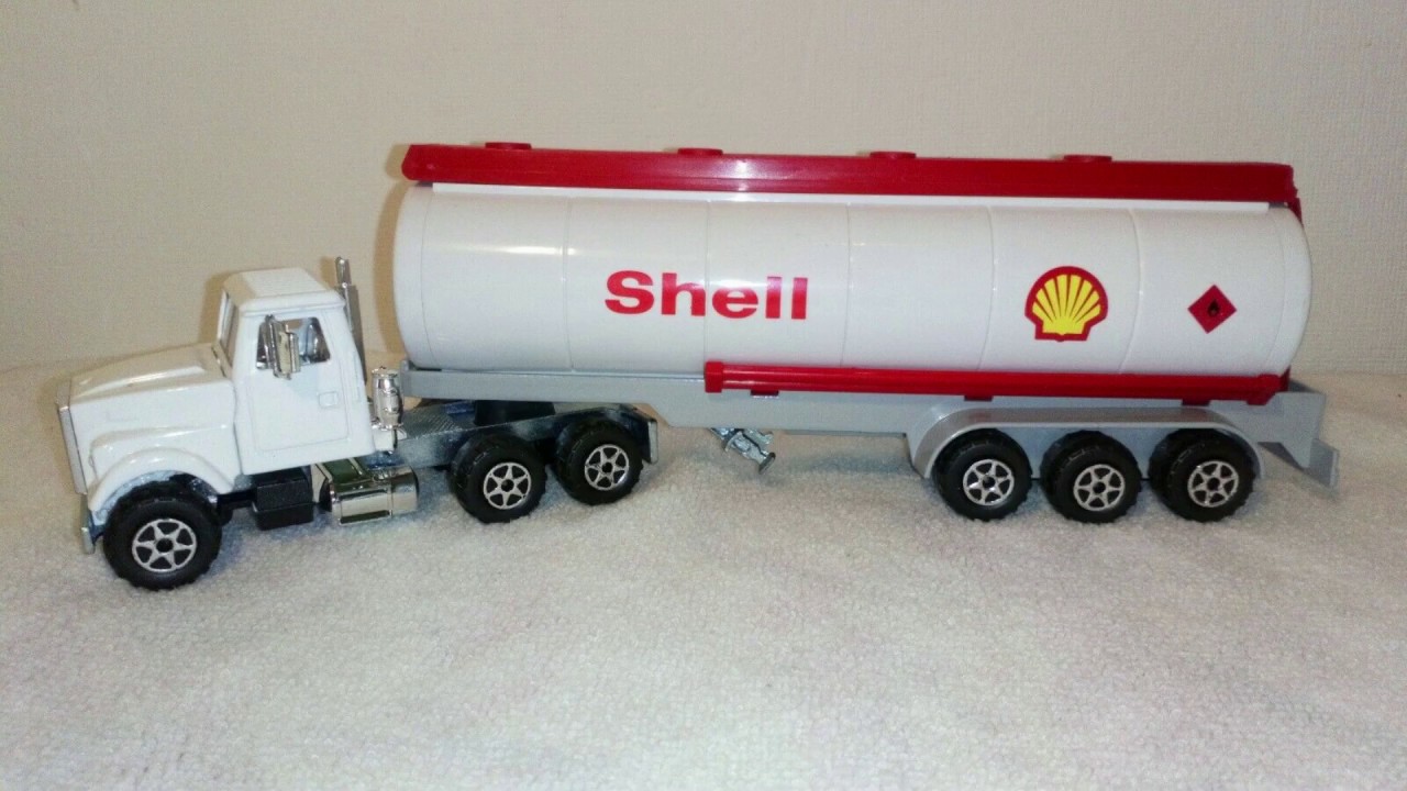 ***SOLD*** Majorette Shell Fuel Tanker Toy - For Sale On Ebay - YouTube