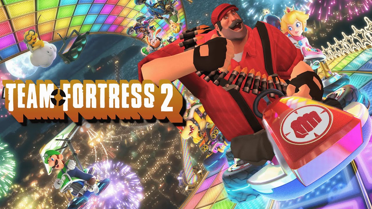 Team Fortress 2 - Mario Kart 2 - YouTube