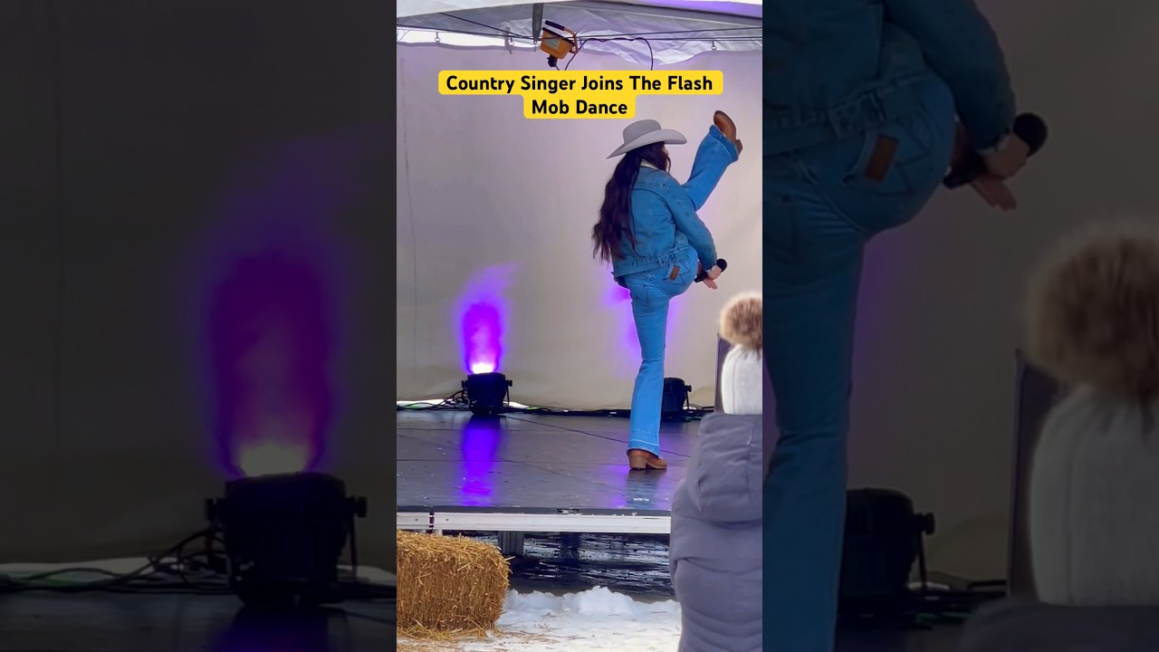 4K Country Singer Joins Flash Mob Dance/Funny/ Song “Burn It To The ...