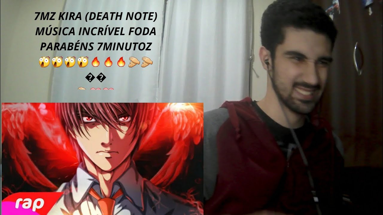 REAGINDO Rap do Kira ( Death Note) - O DEUS DO NOVO MUNDO | NERDS HITS ...