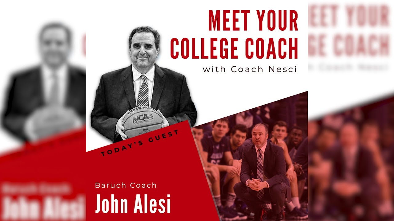 John Alesi (Baruch) - Meet Your College Hoops Coach - Episode #4 - YouTube