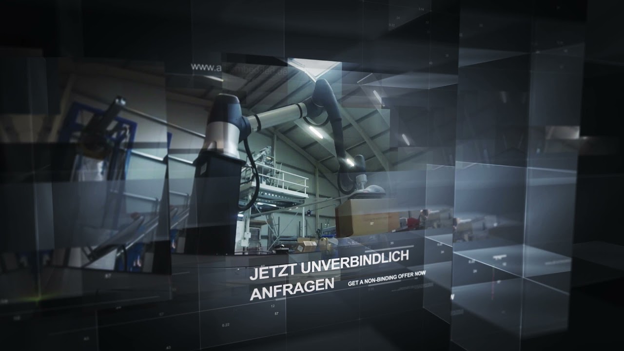 Palettierung mit Roboter, Cobot H2017 Doosan Robotics ...