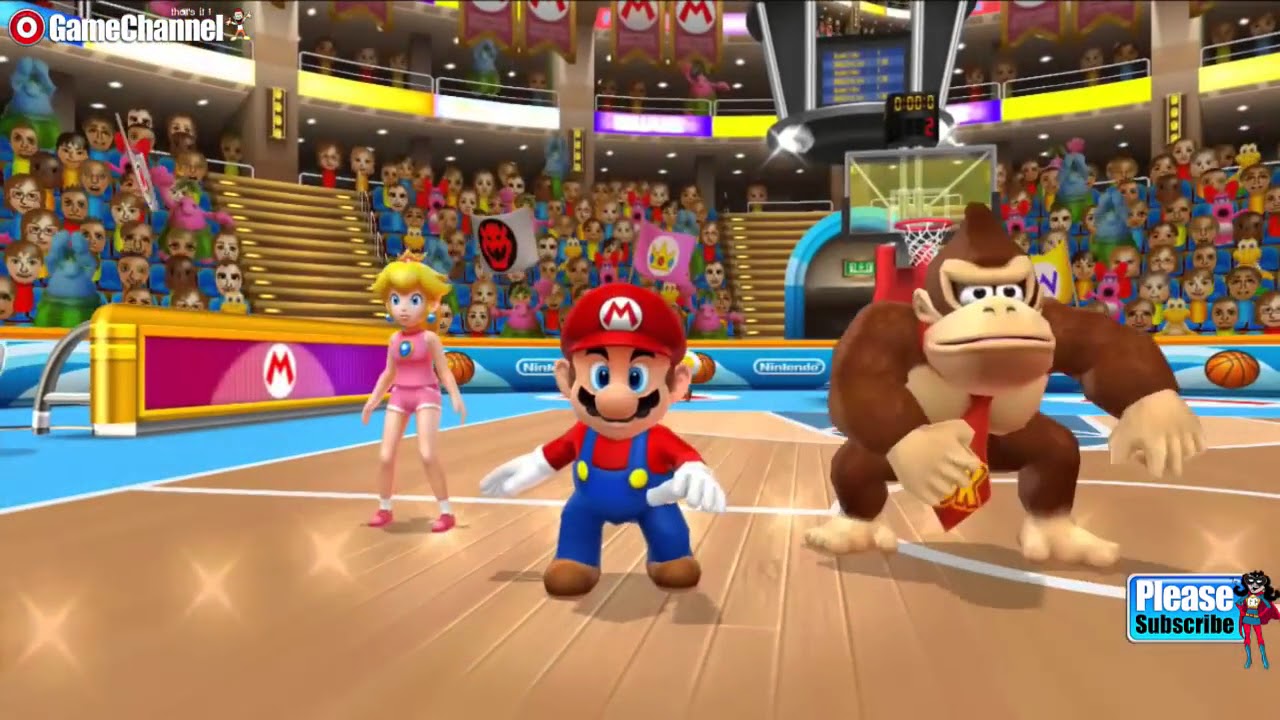 Mario Sports Mix Mario And Friends Basketball Games Videos Games ...
