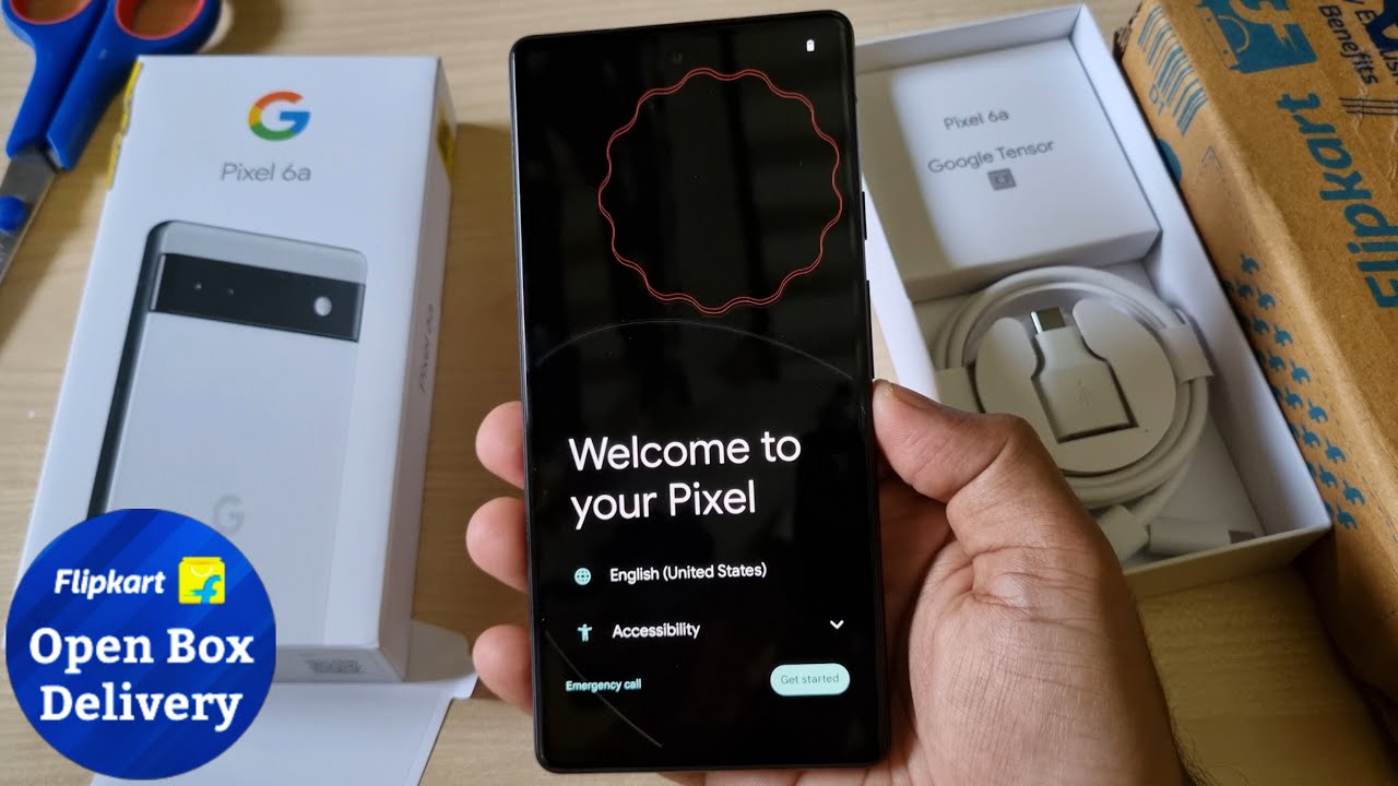 Pixel 6a Flipkart Open Box Delivery | Pixel 6a Chalk White 6/128gb ...