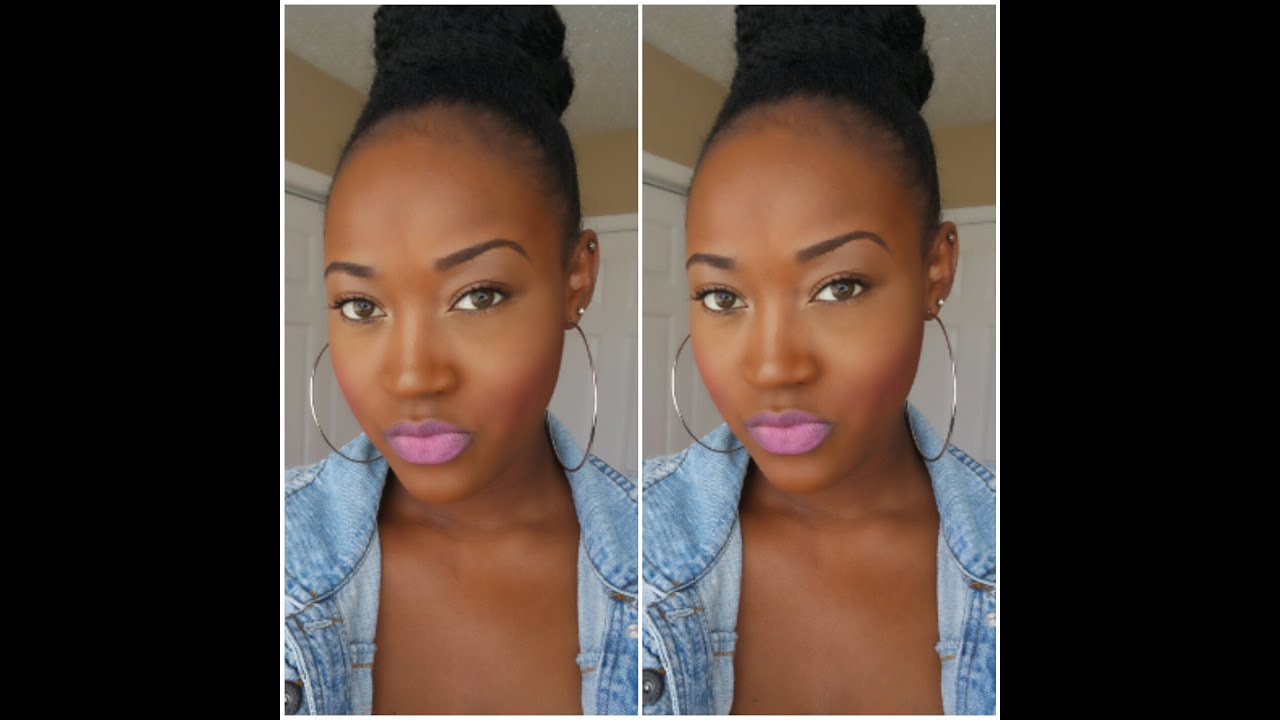 DRUGSTORE Simple MakeupTutorial w/Faux Bun |SHIA SHEFAWN - YouTube