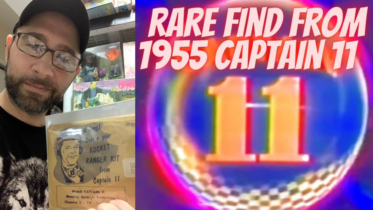 Rare find from 1955 captain 11 - YouTube