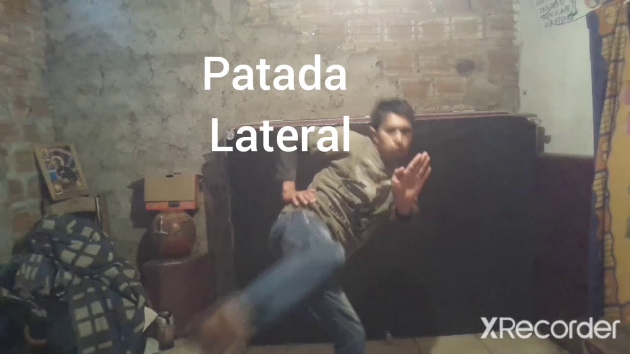 Cómo patada lateral - YouTube