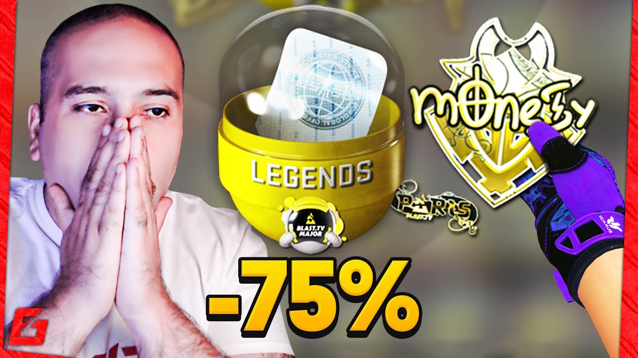 ინვესტიცია თუ ოფენინგი Paris Major Sticker Capsule Opening 75 Youtube