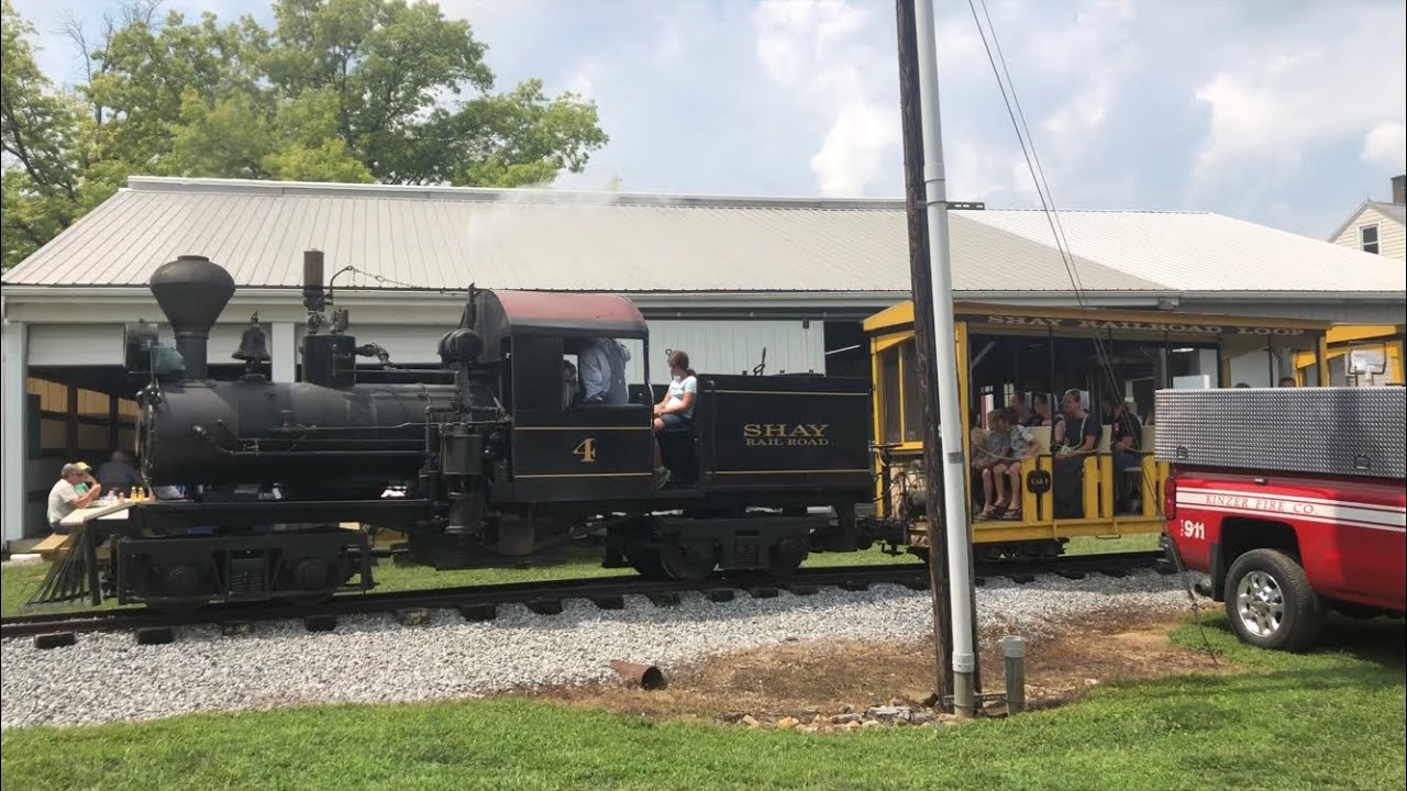 Part 4 Tour From Shay Railroad Rough and Tumble 2019 - YouTube