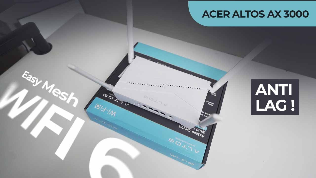Router Ini BIKIN INTERNET LO GAK ADA OBAT! | Acer Altos AX3000 Dual ...