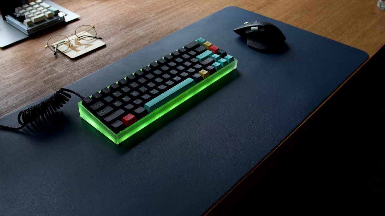 TKC x C3 Kiwi Tactile Switch Sound Test | Lubed and filmed | Acrylic ...
