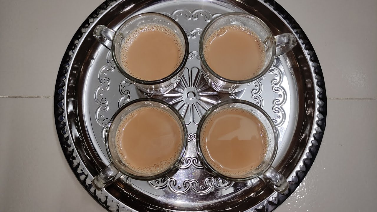 Maxim Korean Coffee diye milk tea.ম্যাক্সিম কোরিয়ান কফি দিয়ে দুধ চা ...