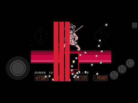 Undertale yellow on mobile, Ceroba fight (genocide) - YouTube