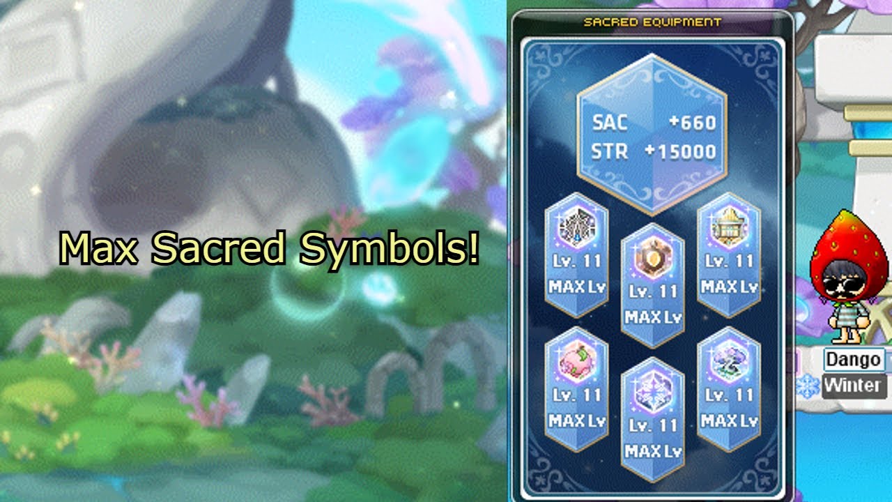[GMS Luna] Sacred Symbols Maxed! - YouTube