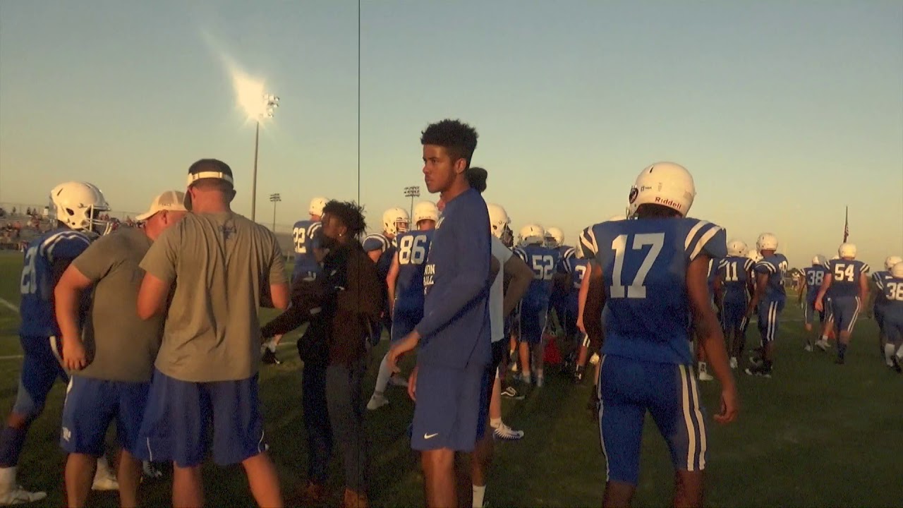 LHS BDN - LHS Freshmen Football Game vs WCHS Aug 2019 - YouTube