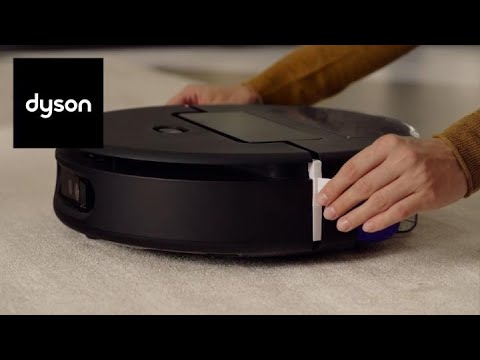 Readying your Dyson Spot+Scrub™ Ai robot vacuum cleaner for its first clean