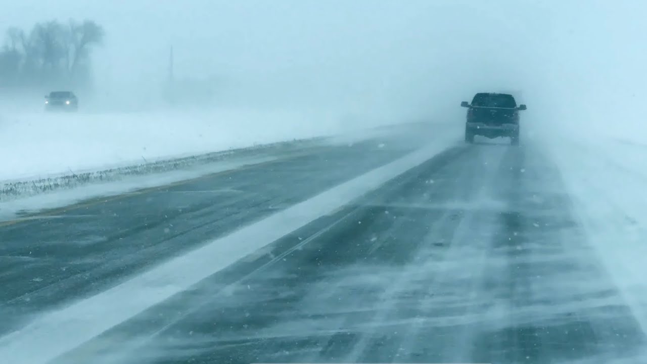 Typical Fargo, ND Snow Storm Footage 3/25/24 - YouTube