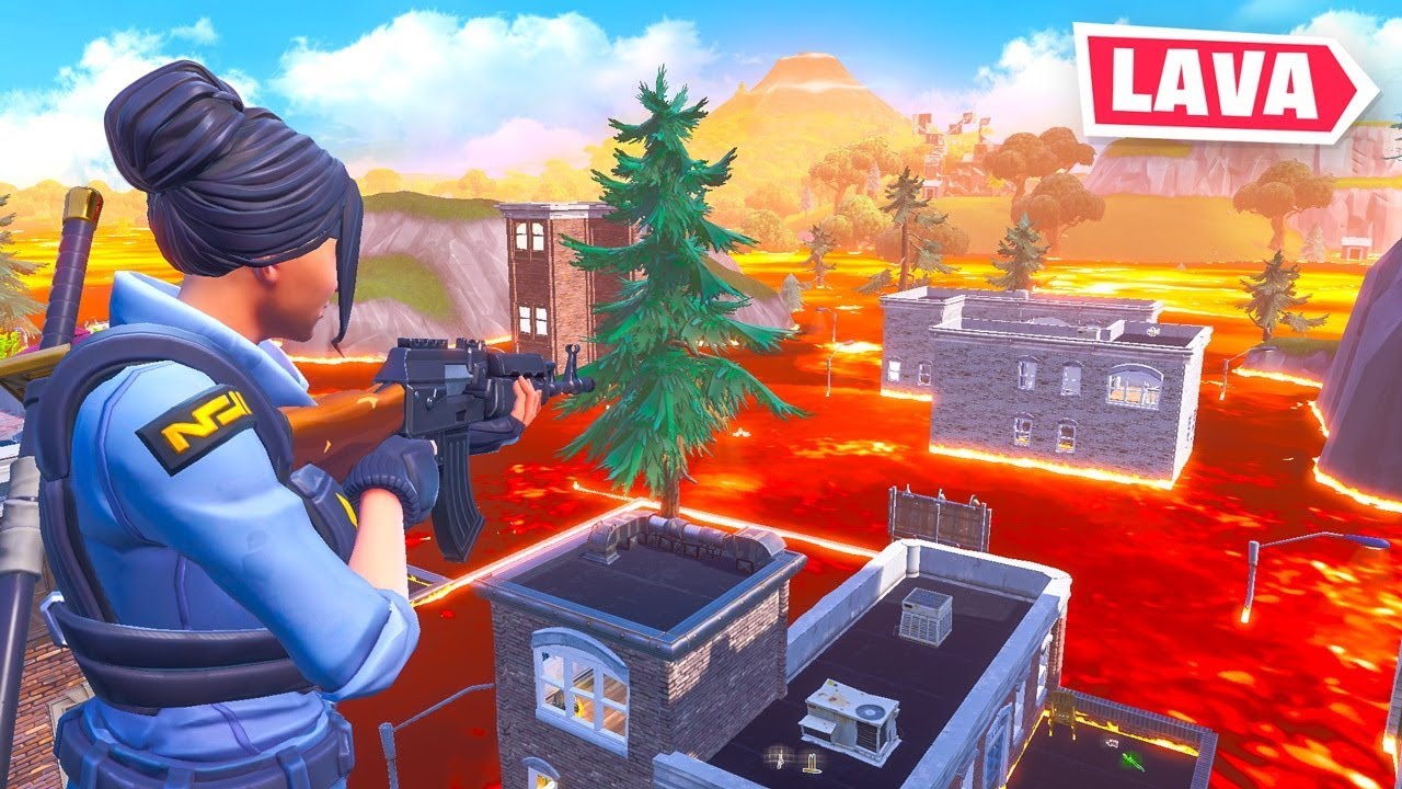 🔴 *NEW* FLOOR IS LAVA Mode in Fortnite - YouTube