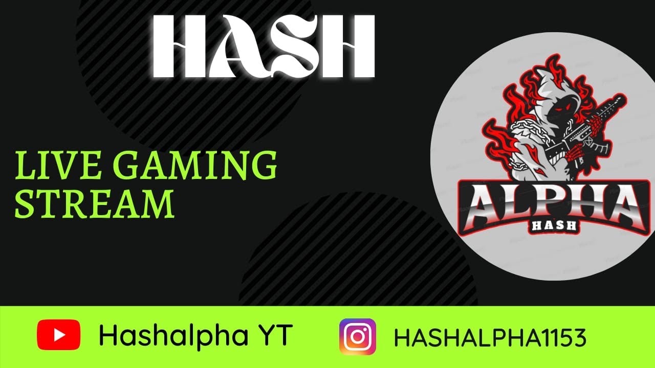 ROAD TO 1K HASH ALPHA IS LIVE WITH (HASH CLAN MEMBERS) - YouTube