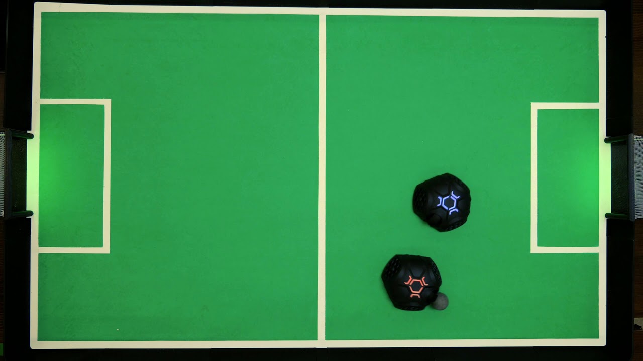 RoboSoccer in action - YouTube