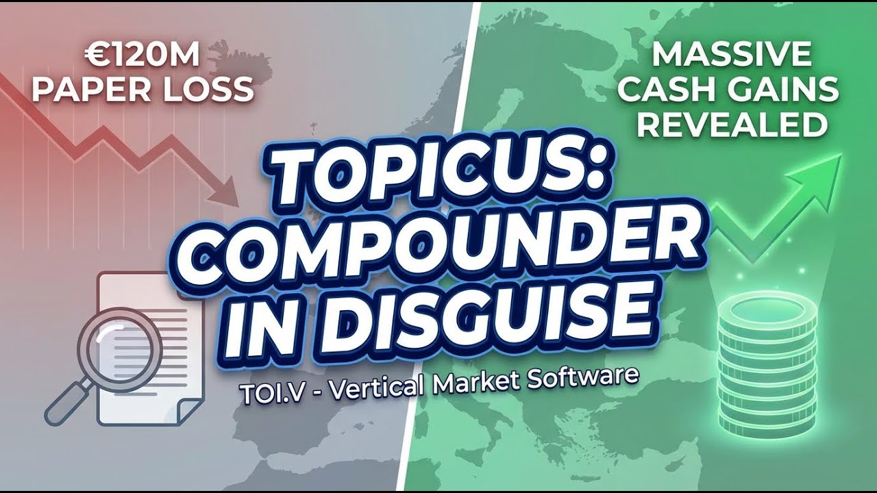Topicus explained: Why a €120M paper loss hid massive cash gains - YouTube