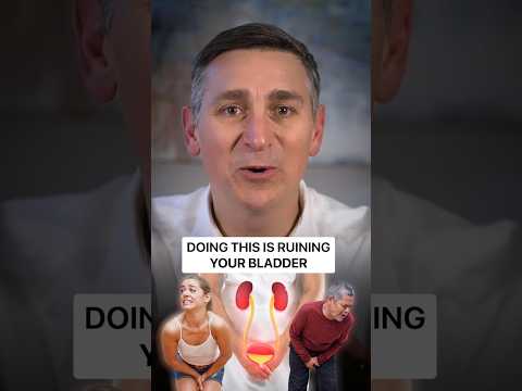 Holding in your pee can harm your bladder! 👀