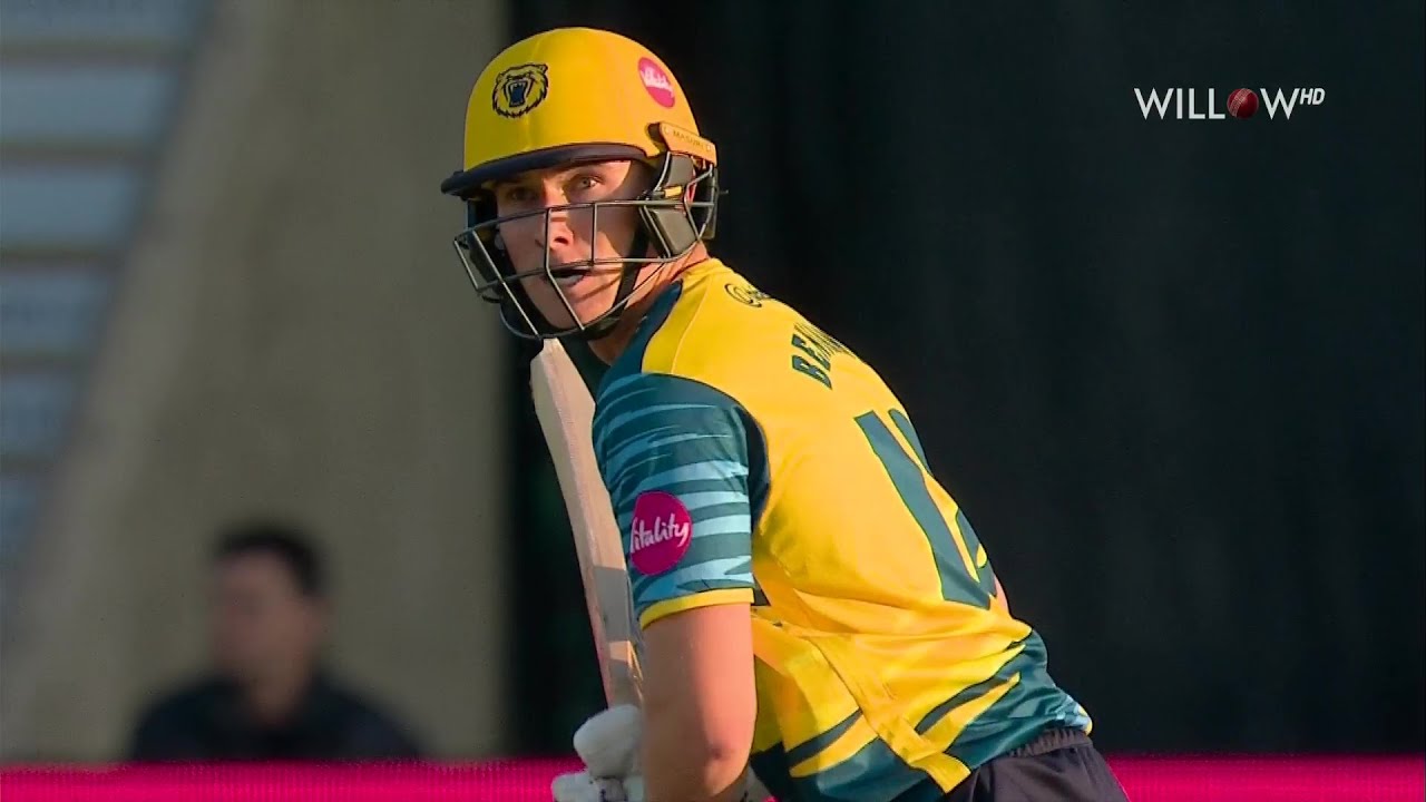 Chris Benjamin 46 runs vs Yorkshire | T20 Blast - WAR vs YRK - YouTube