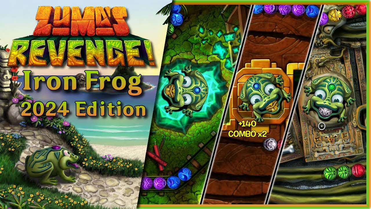 Zuma's Revenge ! Iron Frog Mode - Full - 2024 Edition (Own Record ...