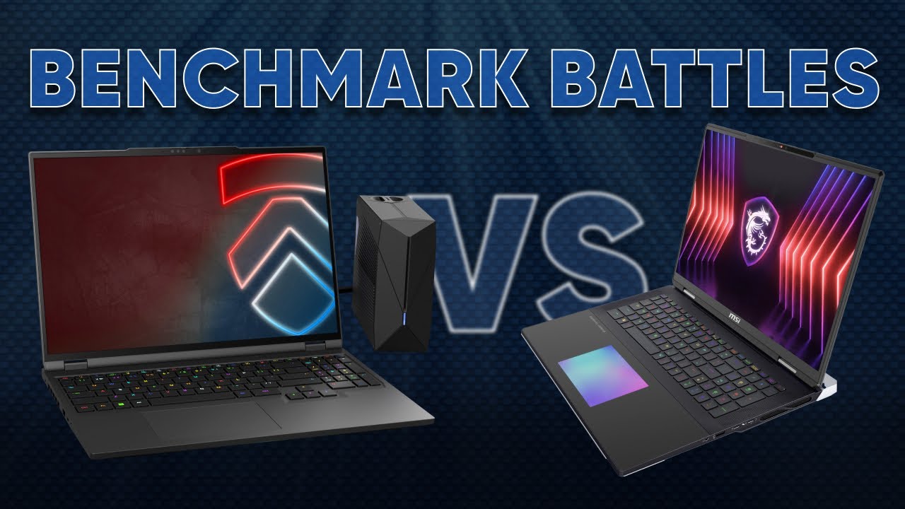Eluktronics HYDROC 16 vs MSI Titan 18 HX - YouTube