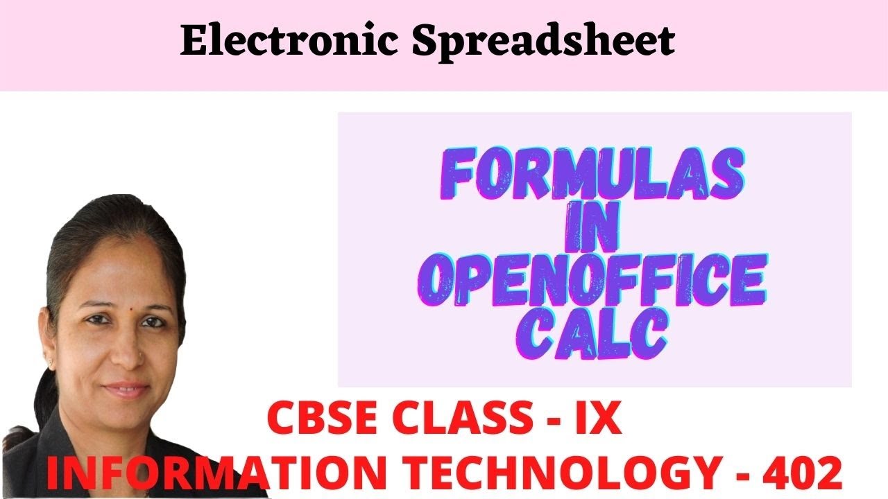 OpenOffice Calc Tutorial | How To Apply Formulas In OpenOffice Calc ...