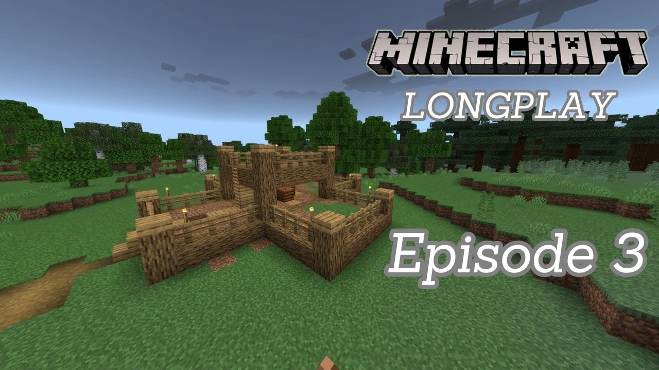 Minecraft Longplay Episode 3 - Full Iron Armor, Farm Build and Mining ...
