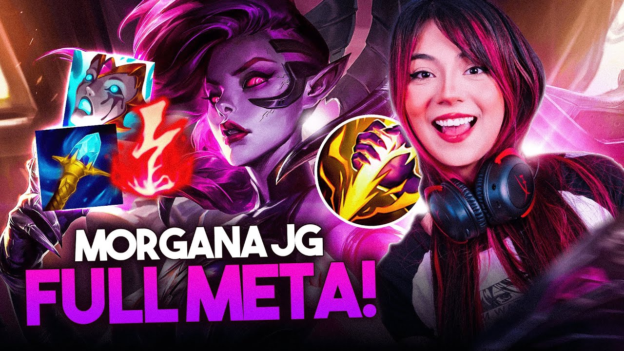 MORGANA JUNGLE - BUILD E RUNAS! Wild Rift - YouTube