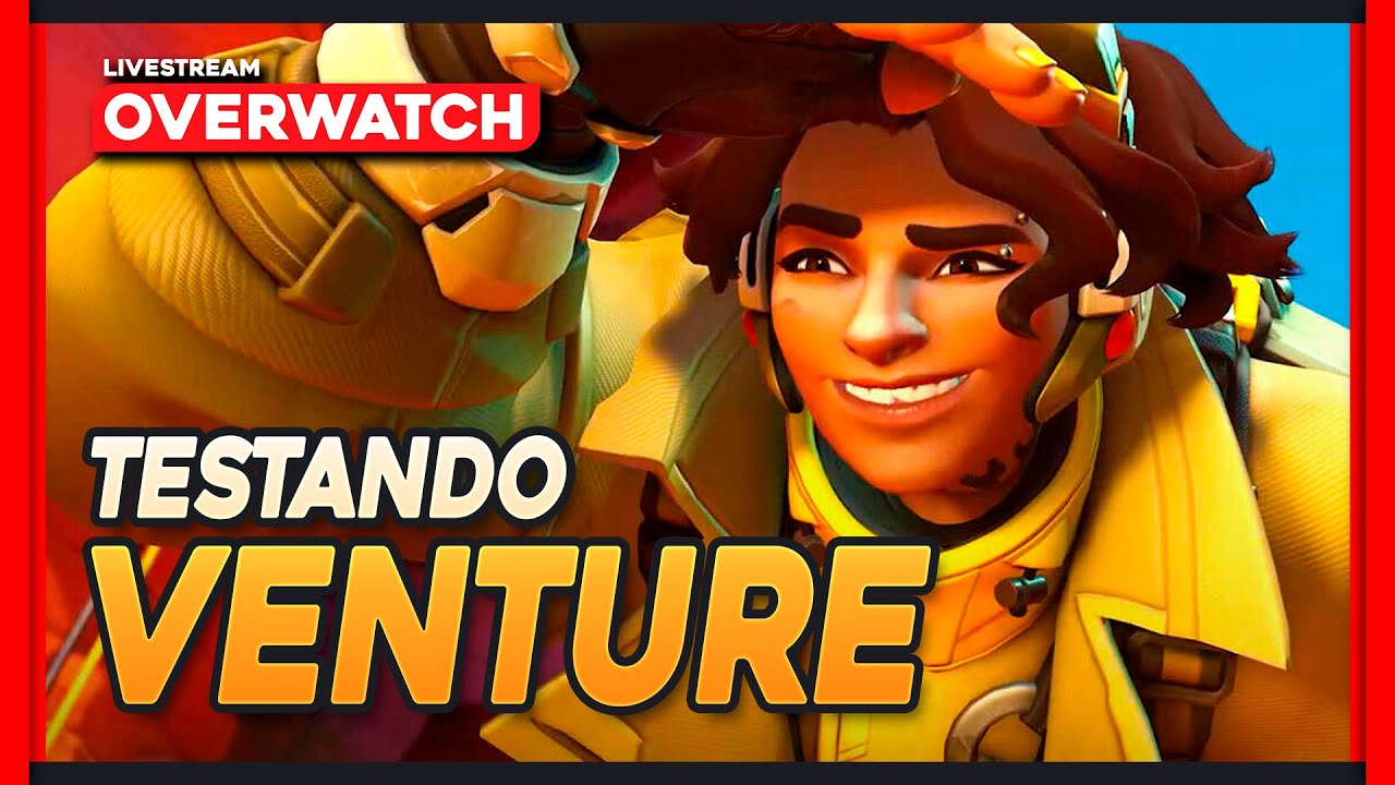 🔴 Gameplay Venture: TESTANDO TUDO DO NOVO DPS | Overwatch 2 - YouTube