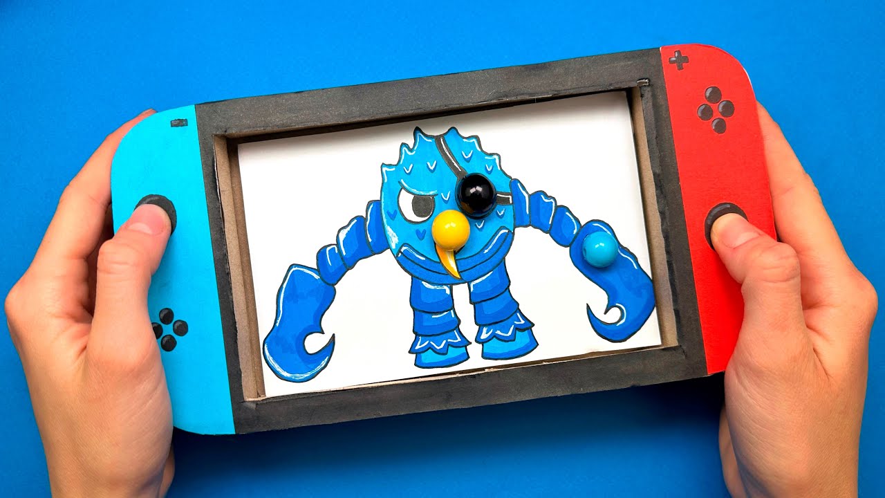 How To Draw Chick Bob from Garten of Banban and Make with him Cardboard ...