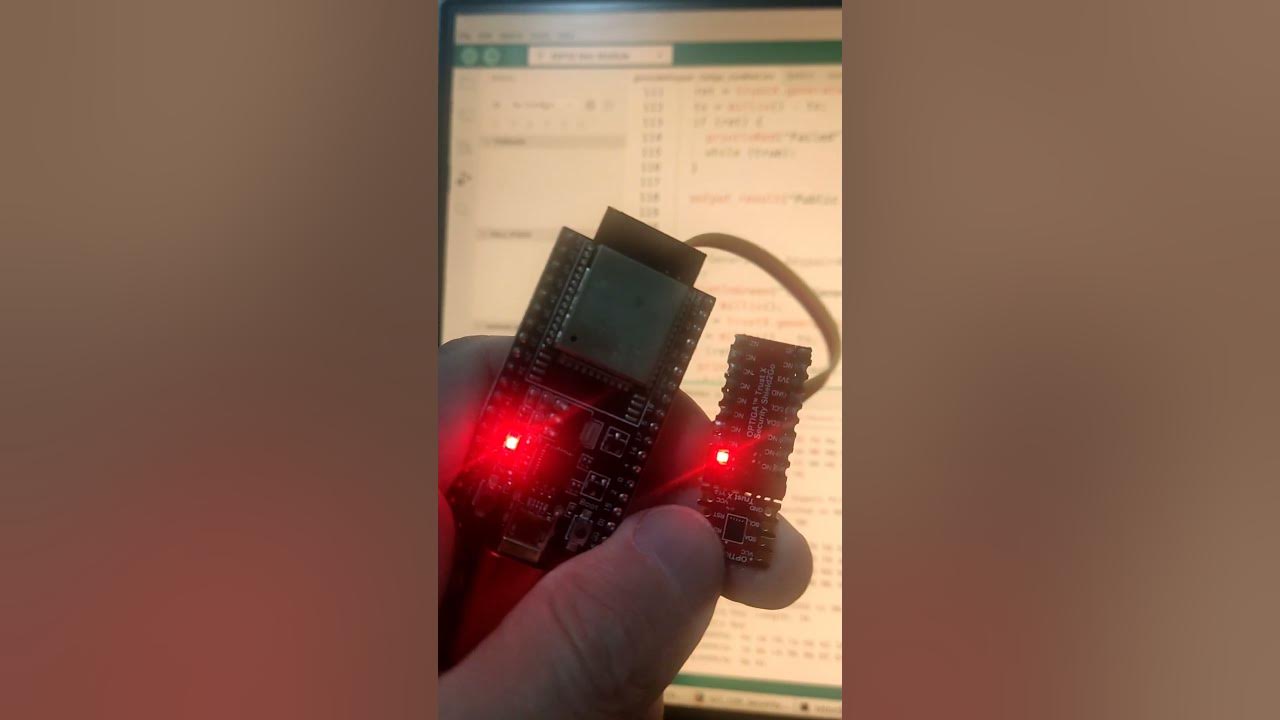 An #ESP32 assisted by an #Infineon #Optiga Trust-X for generating security keys. - YouTube