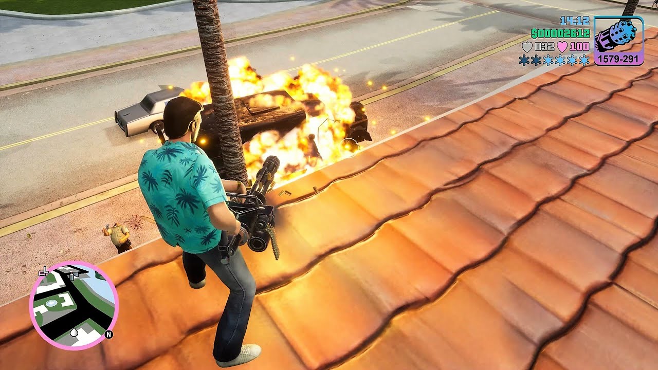 Grand Theft Auto: Vice City The Definitive Edition - Tommy's 6 STAR COP ...