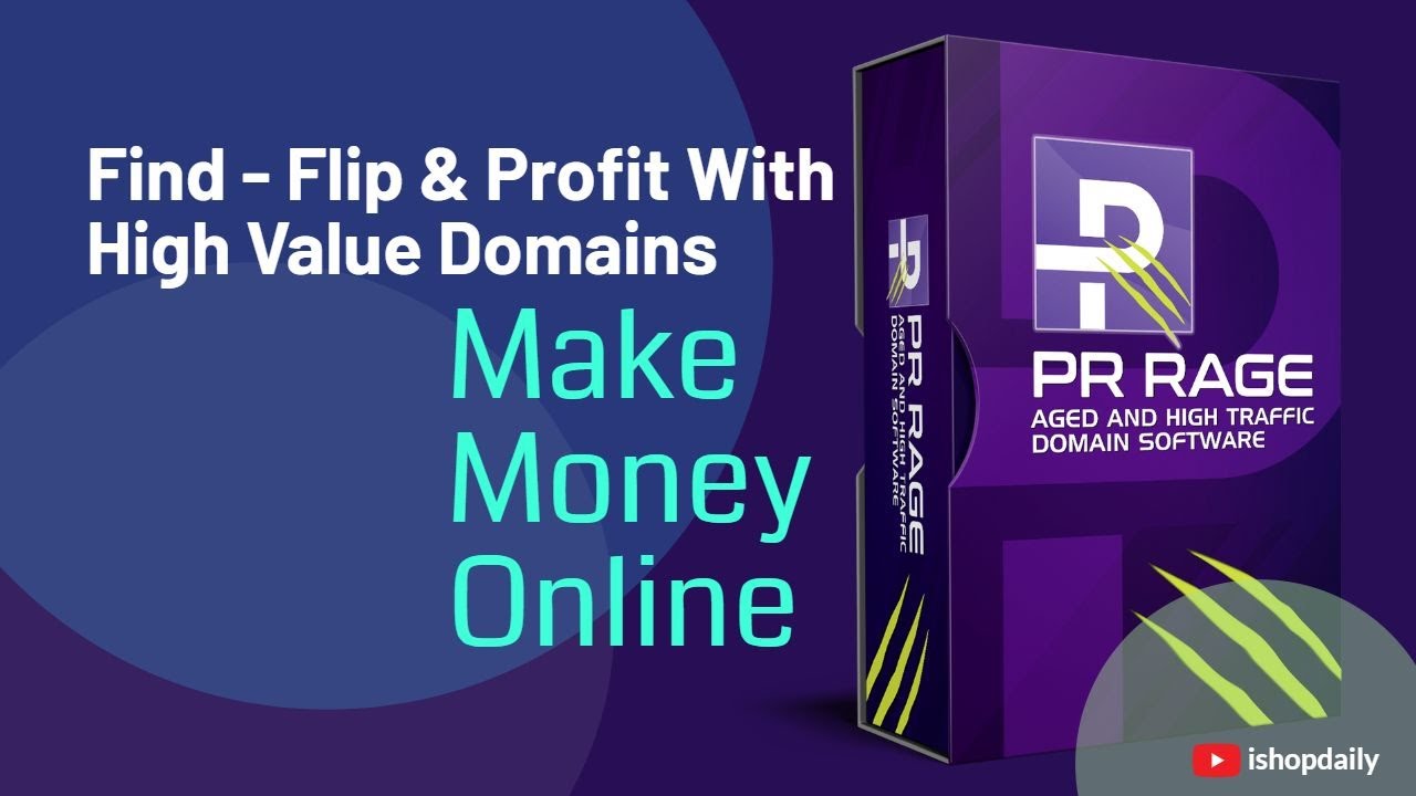 How To Find High Value Domains With The PR RAGE Domain Software - YouTube