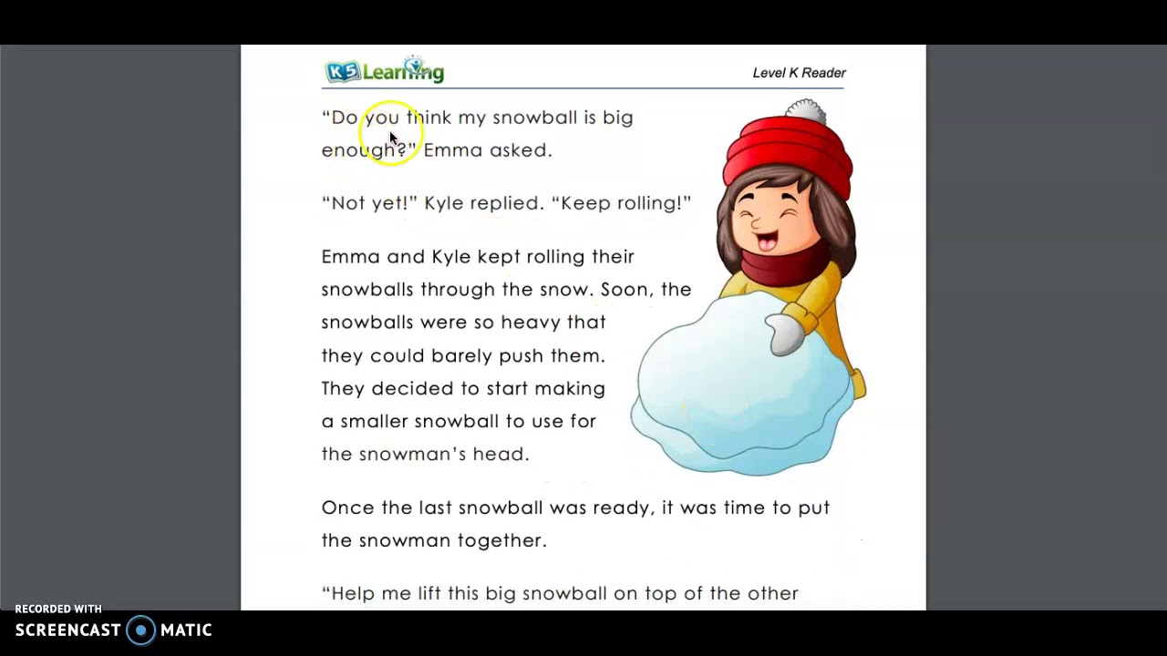 3rd - Week 5 The Snowman Problem - YouTube