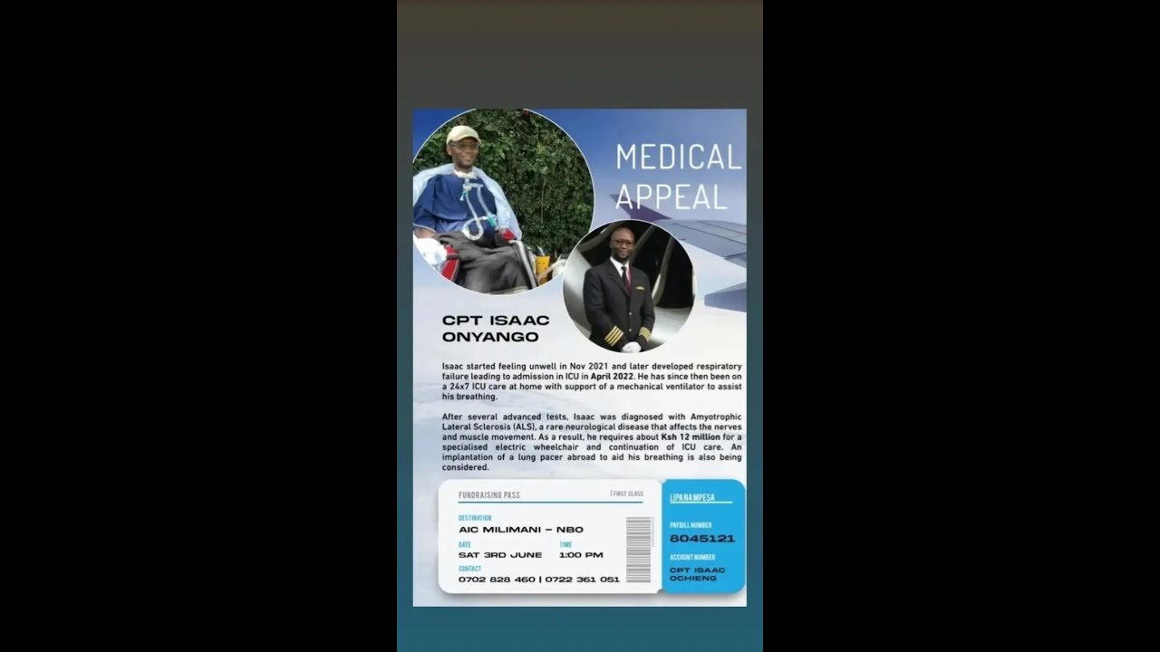 PRAYER SERVICE & MEDICAL FUNDRAISING FOR CPT ISAAC OCHIENG (3rd June ...