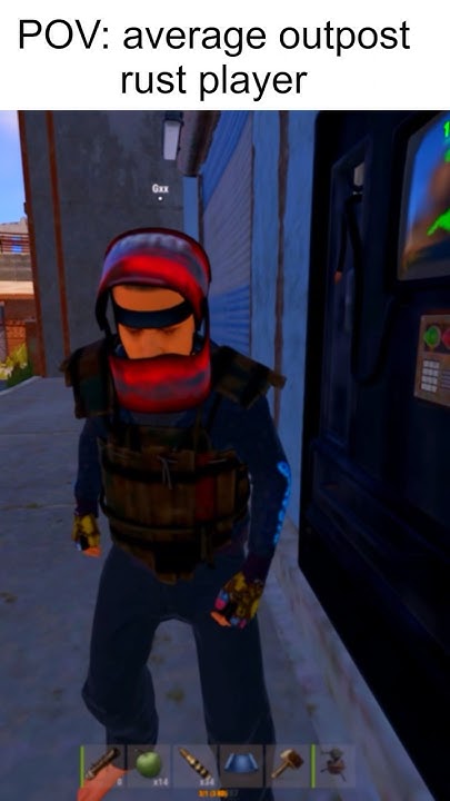 average outpost player… #rust #rustconsole #rustgame - YouTube
